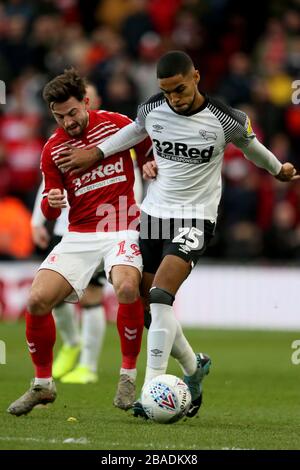 Soccer - Derby v Middlesbrough Stock Photo - Alamy