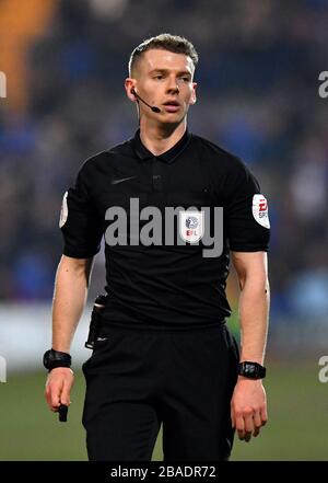 Match referee Will Finnie Stock Photo - Alamy