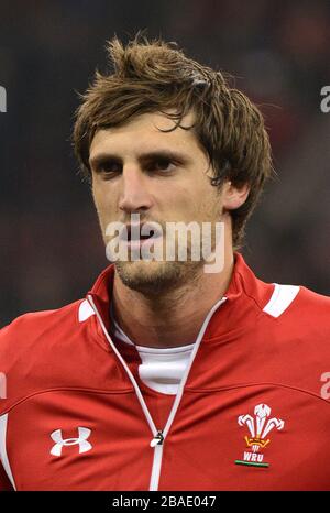 Luke Charteris, Wales Stock Photo - Alamy