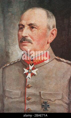 German General Alexander von Kluck (20 May 1846 – 19 October 1934) was ...