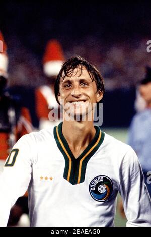 Johan Cruyff, New York Cosmos Stock Photo - Alamy