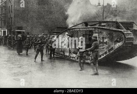 German Revolution, 1918 - 1919, Berlin March fights, 3.3. - 16.3.1919 ...