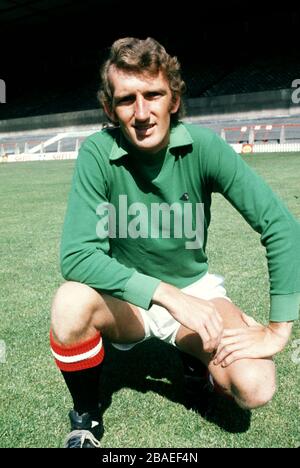Alex Stepney, Manchester United goalkeeper Stock Photo - Alamy