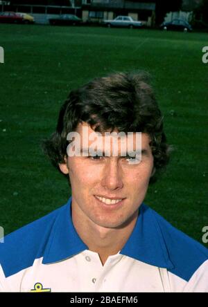 (L-R) Queens Park Rangers' Dave Thomas charges down a clearance from ...