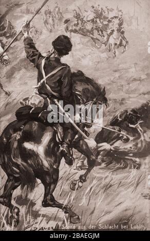Russian propaganda image from the First World War Stock Photo - Alamy