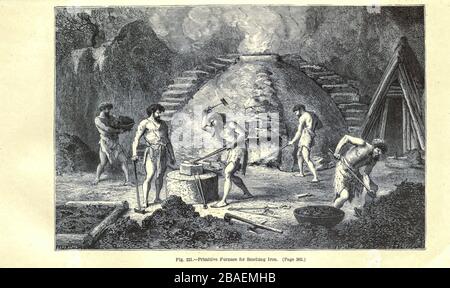 Prehistoric Man, Stone Age Cavemen Stock Photo - Alamy