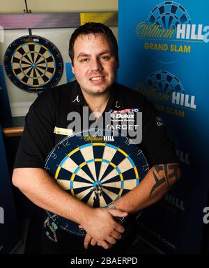 Adrian Lewis at the William Hill shop in Wolstanton Stock Photo - Alamy