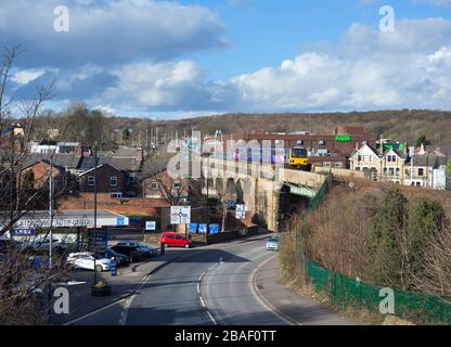 Traveling in rail bus Stock Photo - Alamy