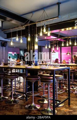 Soho London UK. The Yard Bar Stock Photo - Alamy