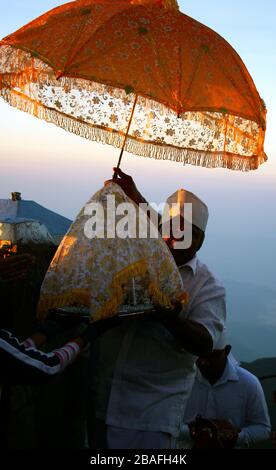 Sacred Ceremony: A Glimpse into Traditional Religious Rituals Stock ...
