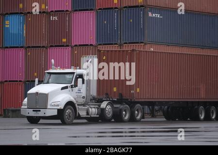 The scene in Northwest Portland, Ore., on December 14, 2015 after a ...