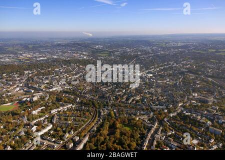 Aerial view, Aachen city centre with Aachen Cathedral, a UNESCO World ...