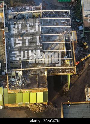 Aerial view, closed mine, structural change, former coal mine Heinrich ...