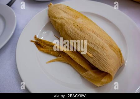 Close up shot of traditional Mexician food, ate at Mexico City Stock ...
