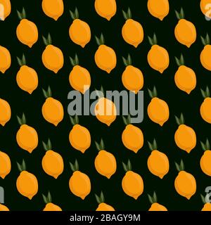 Lemons seamless pattern Vector illustration in pop art Stock Vector ...