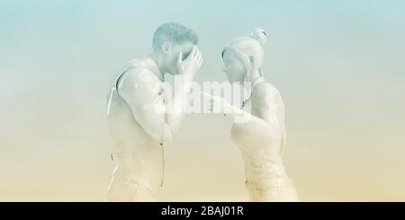 Couple Arguing Over Money Stock Photo - Alamy