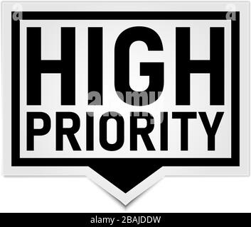 priority sign. priority square speech bubble. priority Stock Vector ...
