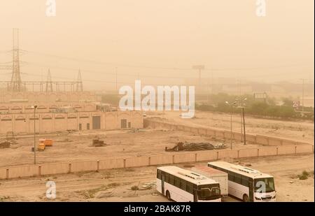 Kuwait City. 28th Mar, 2020. Photo taken on March 28, 2020 shows the ...