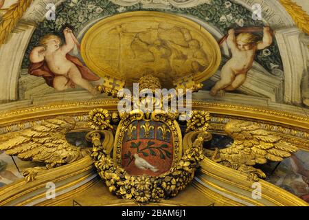 detail, art, 2012, Embassy of Brazil, Palazzo Pamphili, Rome, Italy ...