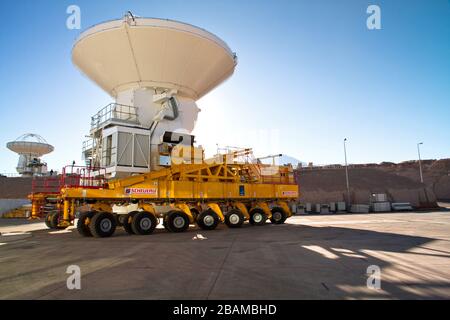 Antennas of the Atacama Large Millimeter/submillimeter Array (ALMA), on ...