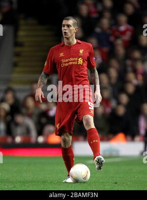Daniel Agger, Liverpool Stock Photo - Alamy
