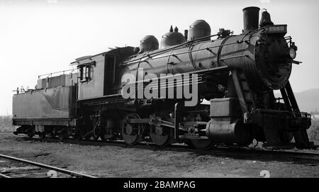 CNR Canadian National Railway Engine #6046 Vancouver BC 1952 Stock ...