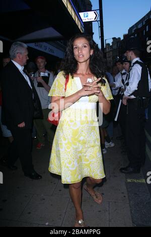 London, UK. 16th July, 2006. LONDON - JULY 16, 2006: Actress Indira ...
