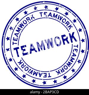 Team spirit grunge rubber stamp on white background, vector illustration Stock Vector Image ...