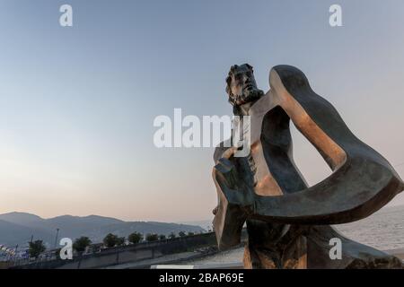 Statue commemorating Englishman, William Adams known as the blue-eyed ...