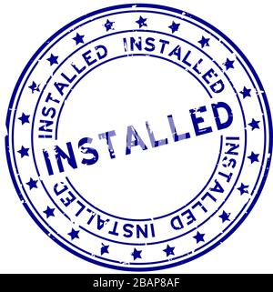 install now stamp. install now round sign. label on transparent ...
