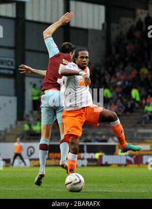 Burnley's Michael Duff in action Stock Photo - Alamy