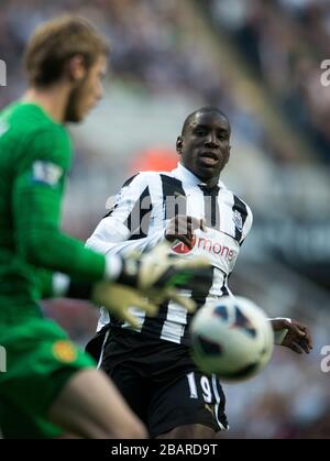 Demba Ba, Newcastle United Stock Photo - Alamy