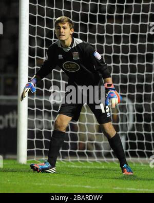Northampton Town's Dean Snedker Stock Photo - Alamy