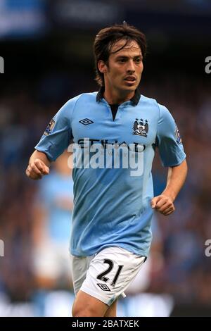 David Silva, Manchester City Stock Photo - Alamy