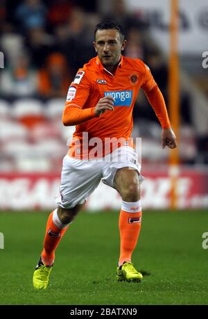 Neal Eardley, Blackpool Stock Photo - Alamy