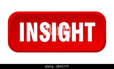 insight button. insight square 3d push button Stock Vector Image & Art ...