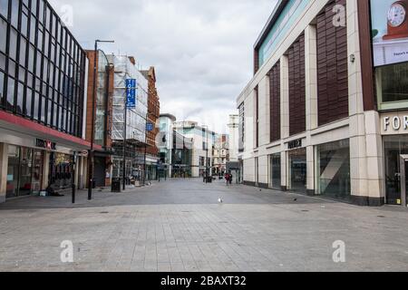 Liverpool on lockdown due to Coronavirus (COVID-19) 28th march 2020 ...