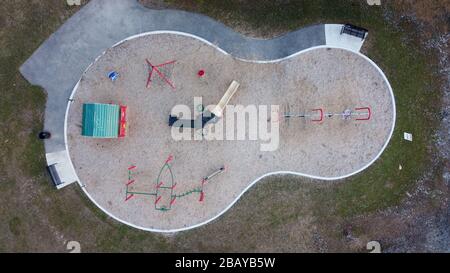 Arva Playground Aerial Stock Photo - Alamy
