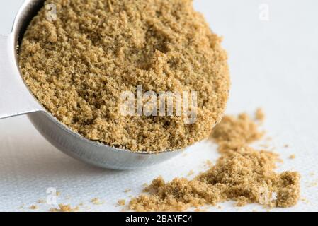 Ground Cumin Spilled from a Spice Jar Stock Photo - Alamy