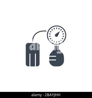 diagnostic device icon Vector Glyph Illustration Stock Vector Image ...