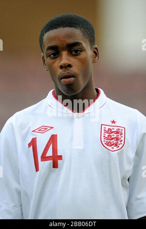 Reece Brown, England U17 Stock Photo - Alamy