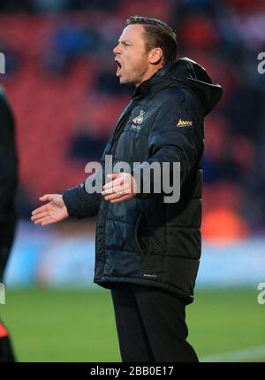 Doncaster Rovers manager Paul Dickov Stock Photo - Alamy