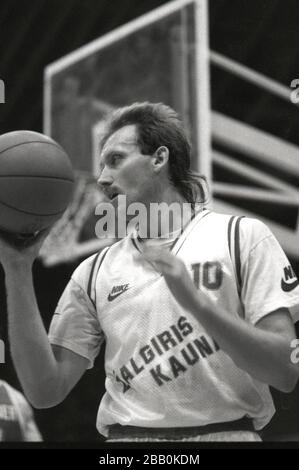 Rimas Kurtinaitis - Lithuanian basketball player, coach, Olympic ...
