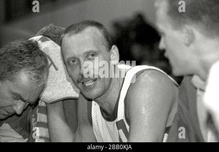 Rimas Kurtinaitis - Lithuanian basketball player, coach, Olympic ...