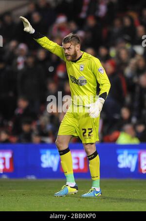 Ipswich Town goalkeeper Dean Gerken Stock Photo - Alamy