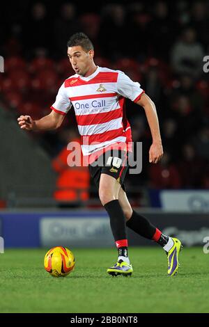 Federico Macheda, Doncaster Rovers Stock Photo - Alamy