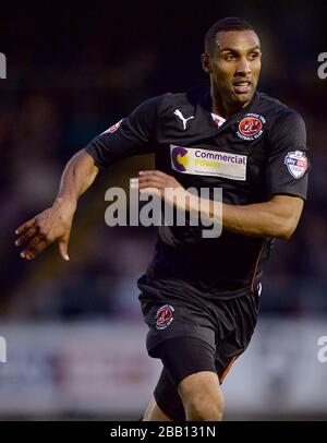 Nathan Pond, Fleetwood Town Stock Photo - Alamy