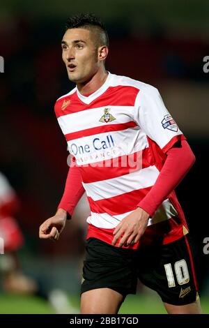 Federico Macheda, Doncaster Rovers Stock Photo - Alamy