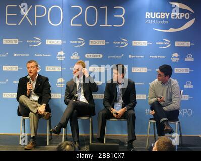 (L-R) Stuart Armstrong, RFU, Nic Fletcher, RFU , Tomos Grace, YouTube ...