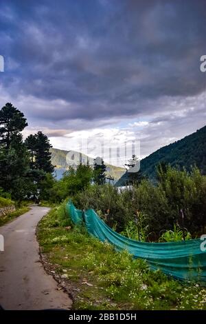 View of Himalayan Range, Pahalgam, Jammu & Kashmir, India Stock Photo ...